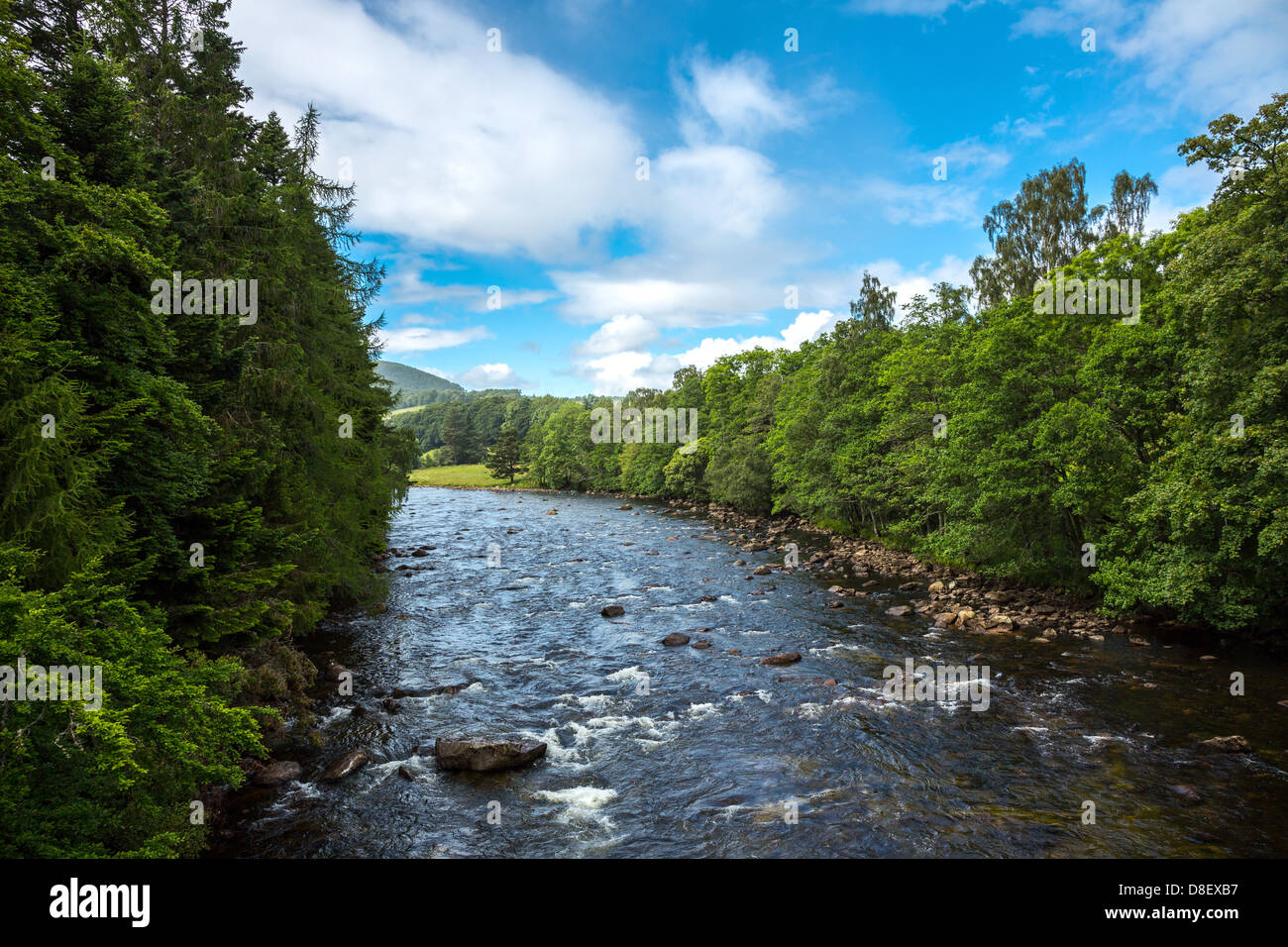 Great Britain, Scotland, Aberdeenshire, the river Dee Stock Photo - Alamy