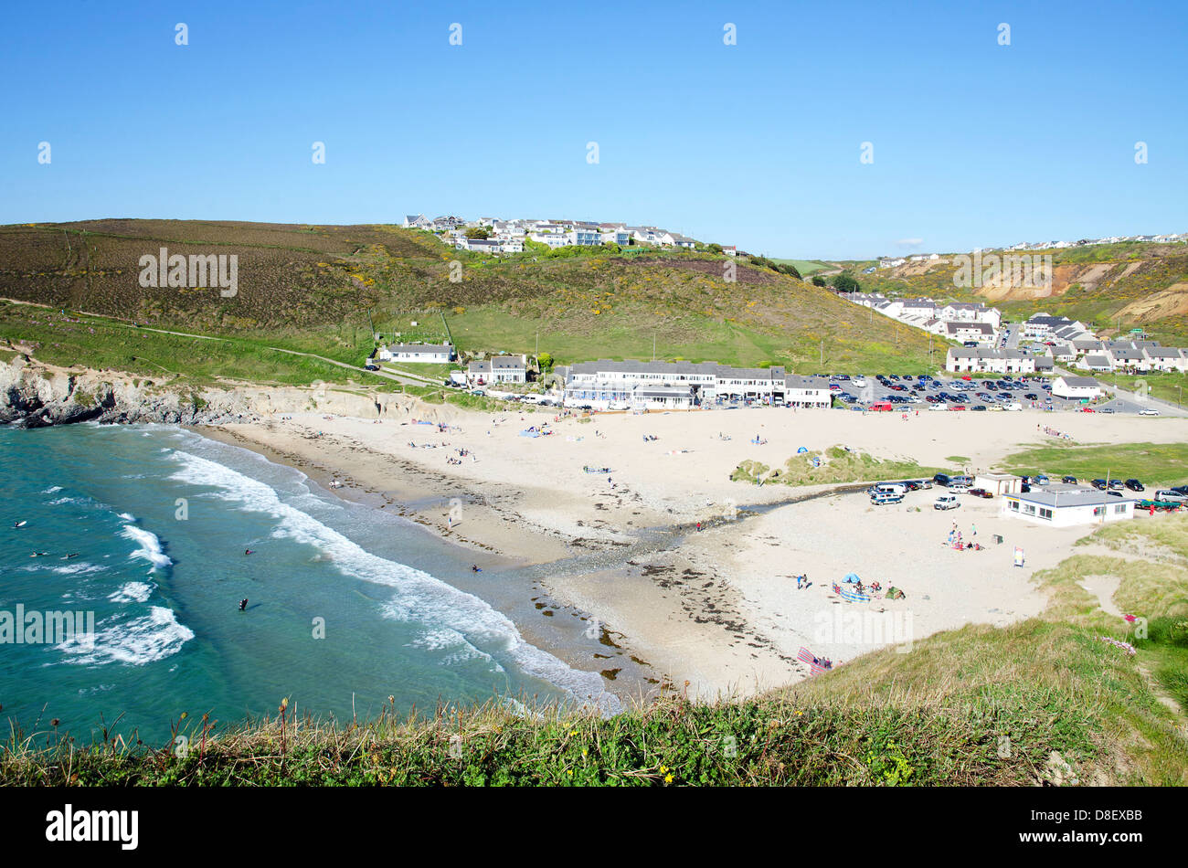 Porthtowan beach hi-res stock photography and images - Alamy