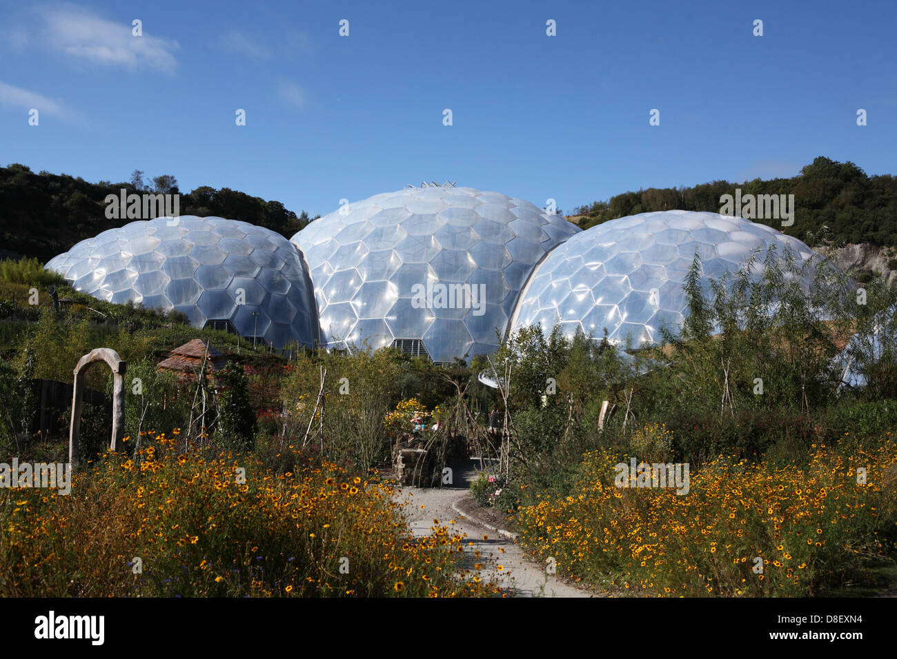 Eden project , Cornwall Stock Photo - Alamy