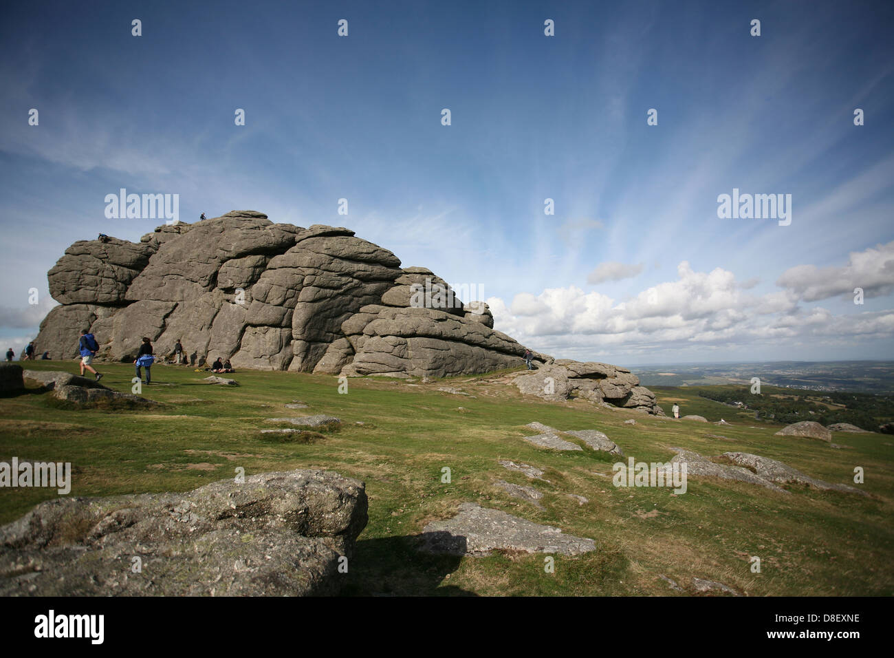 Devon haytor granite quarries hi-res stock photography and images - Alamy