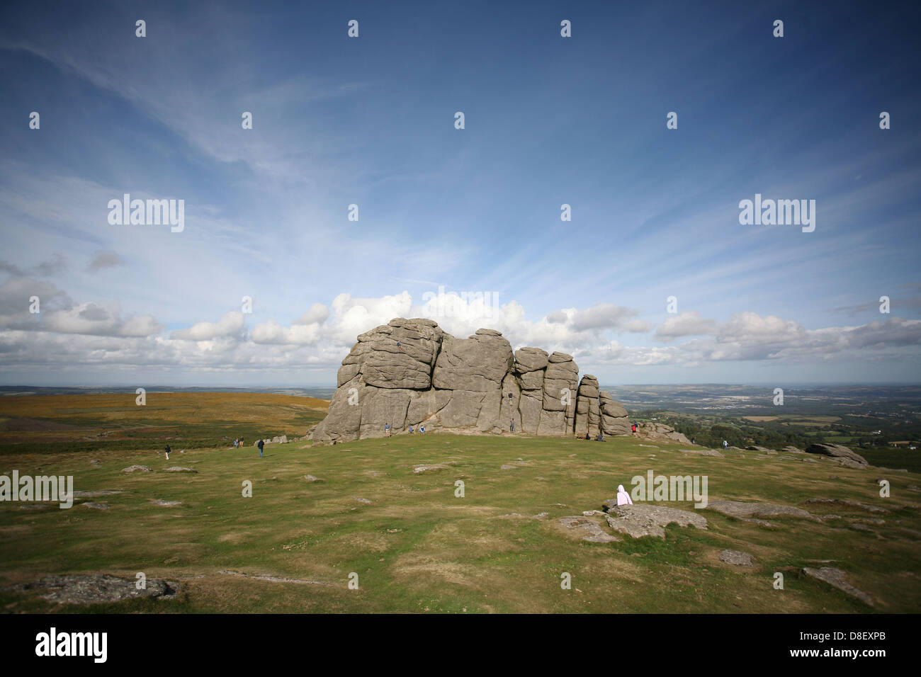 Devon haytor granite quarries hi-res stock photography and images - Alamy