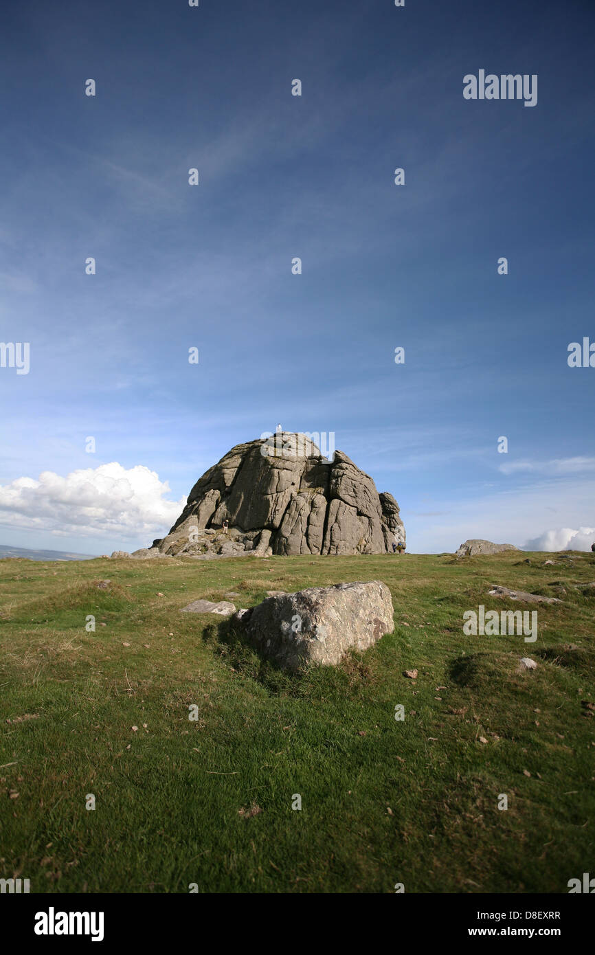 Devon haytor granite quarries hi-res stock photography and images - Alamy