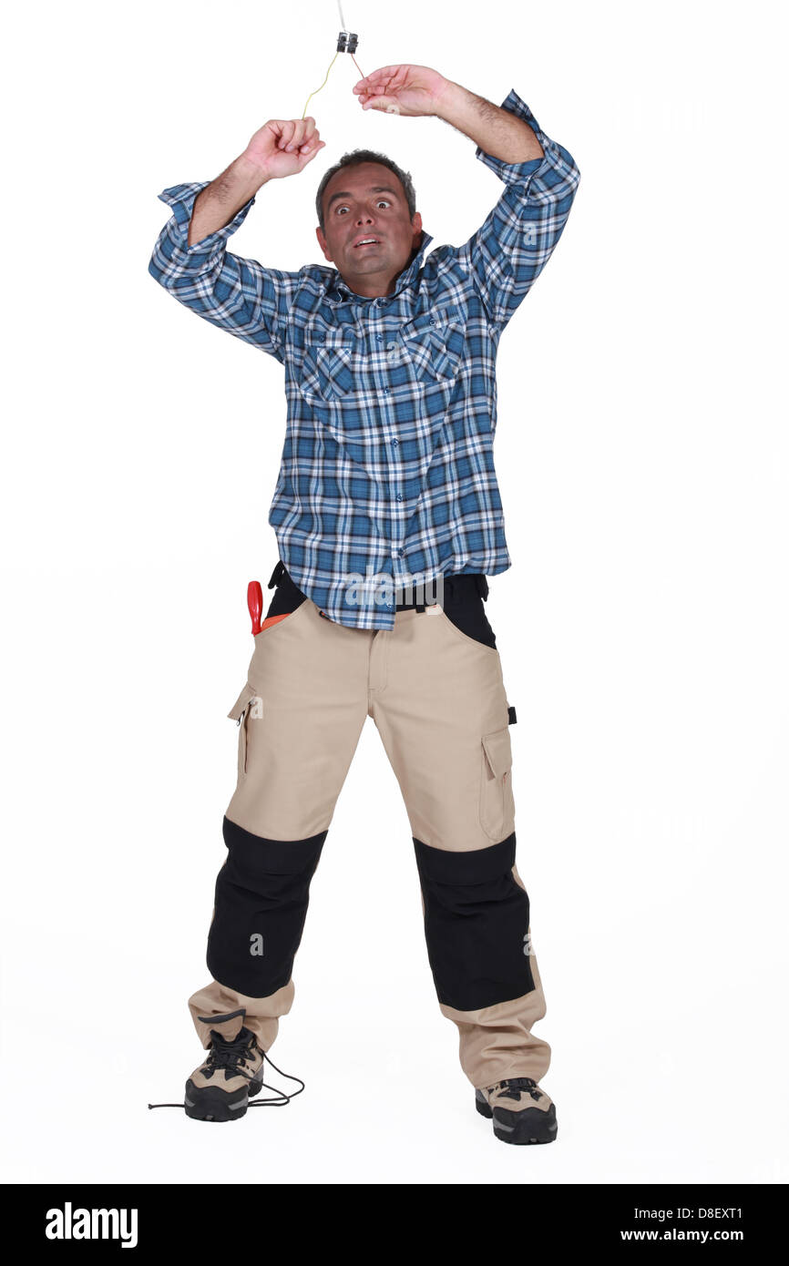 Funny electric wire Cut Out Stock Images & Pictures - Alamy