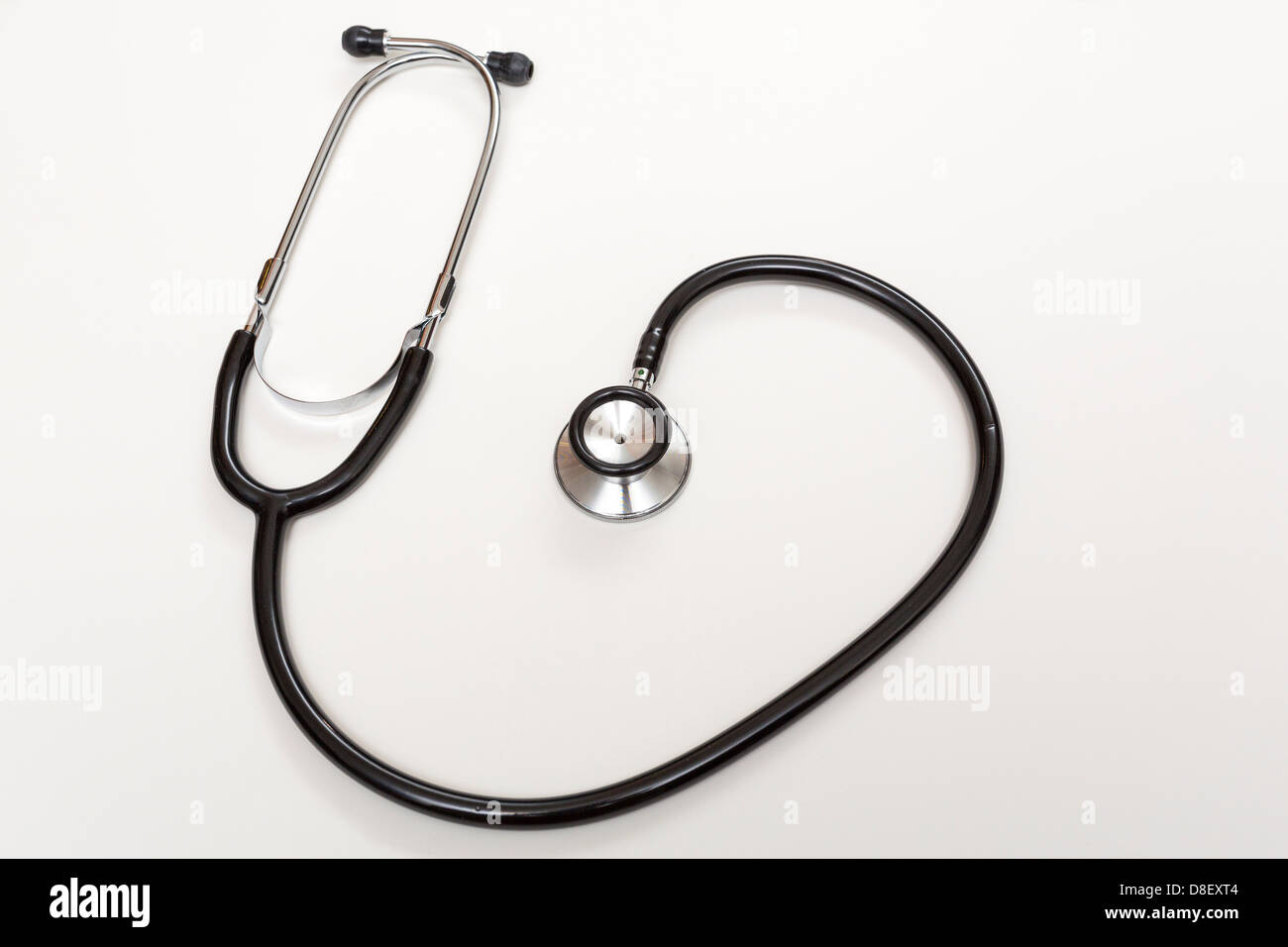 Stethoscope on the white background Stock Photo - Alamy