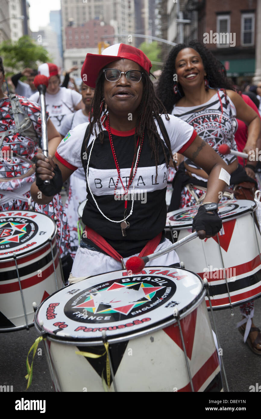 New York City Dance Parade. Batala is an international music group that ...