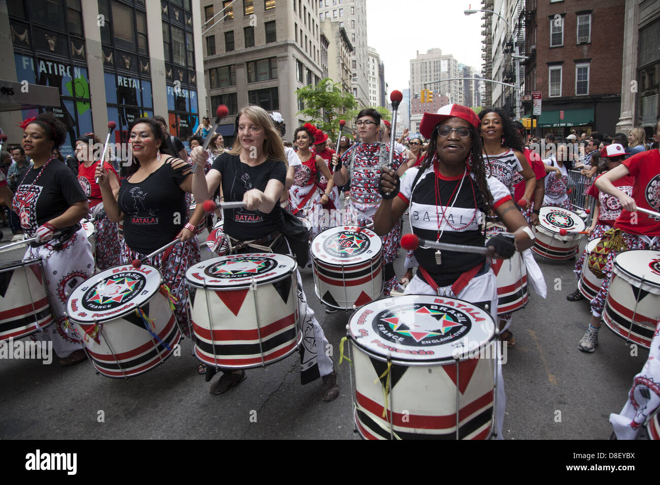 New York City Dance Parade. Batala is an international music group that ...
