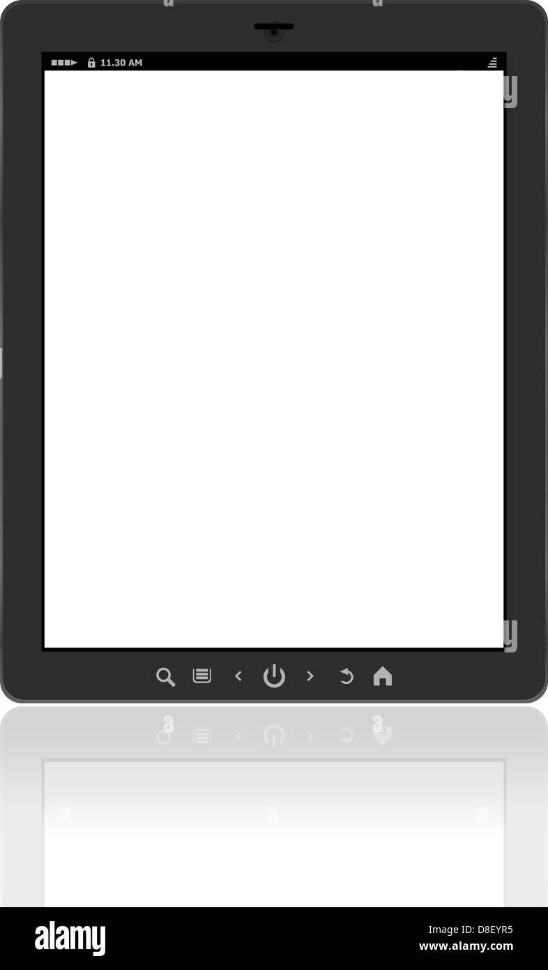 Digital tablet laptop book Black and White Stock Photos & Images - Alamy