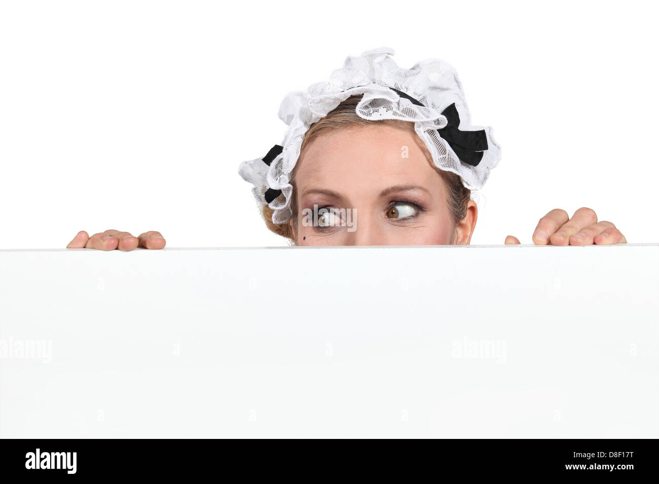 Woman peaceful happy one Cut Out Stock Images & Pictures - Alamy