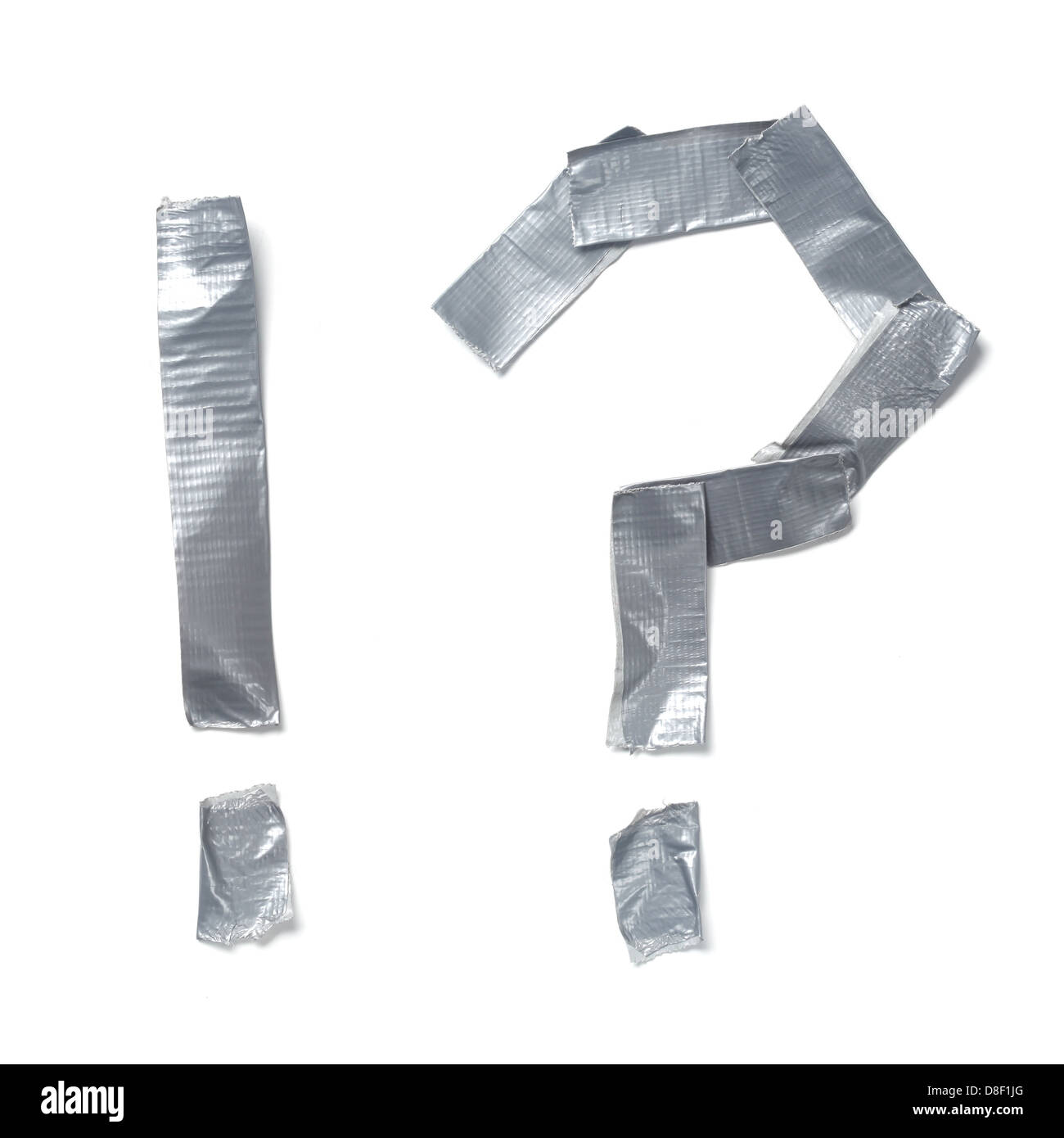 Symbols made out of tape Stock Photo - Alamy