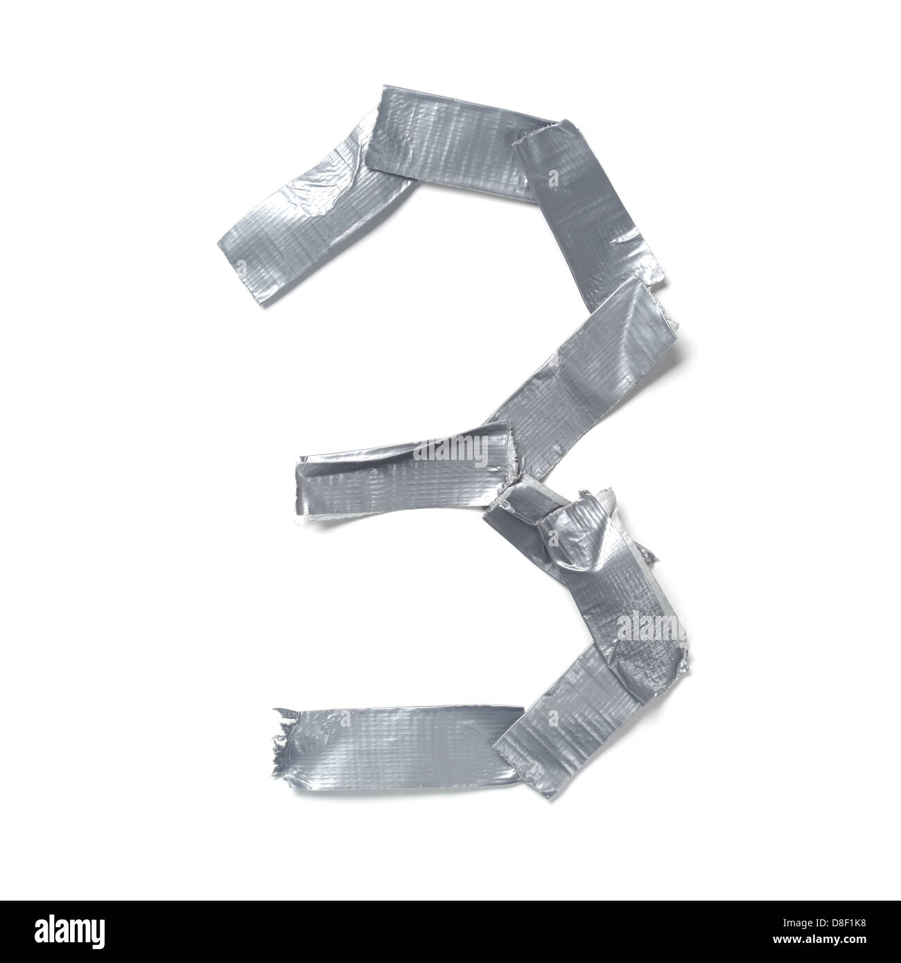 Numbers made out of tape Stock Photo - Alamy