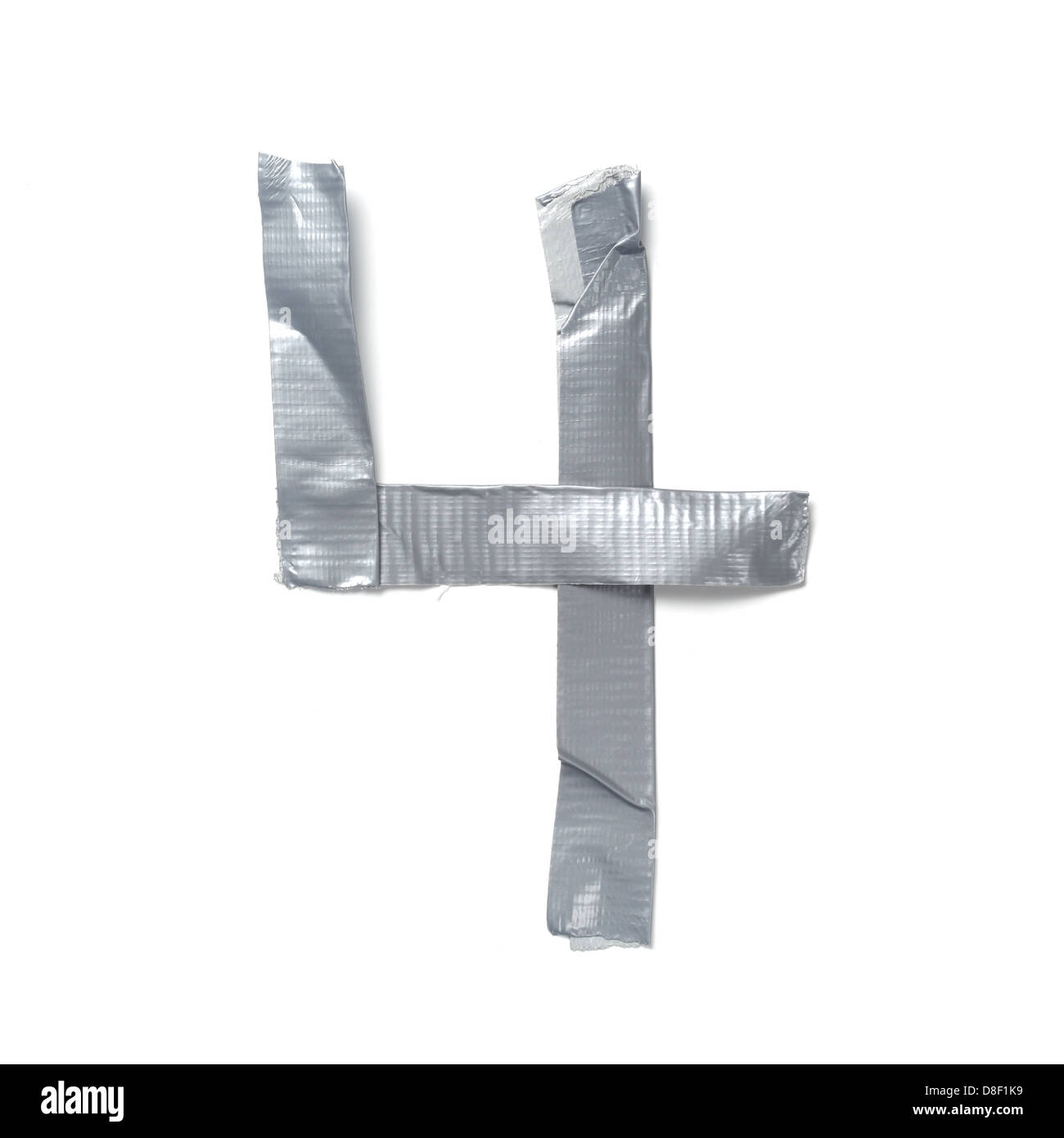 Numbers made out of tape Stock Photo - Alamy