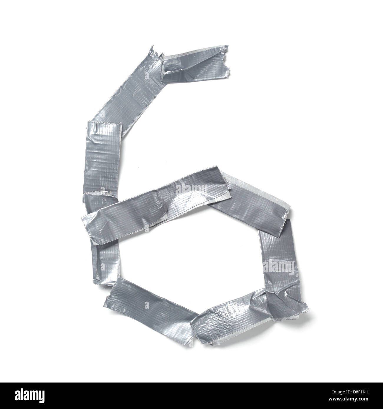 Numbers made out of tape Stock Photo - Alamy