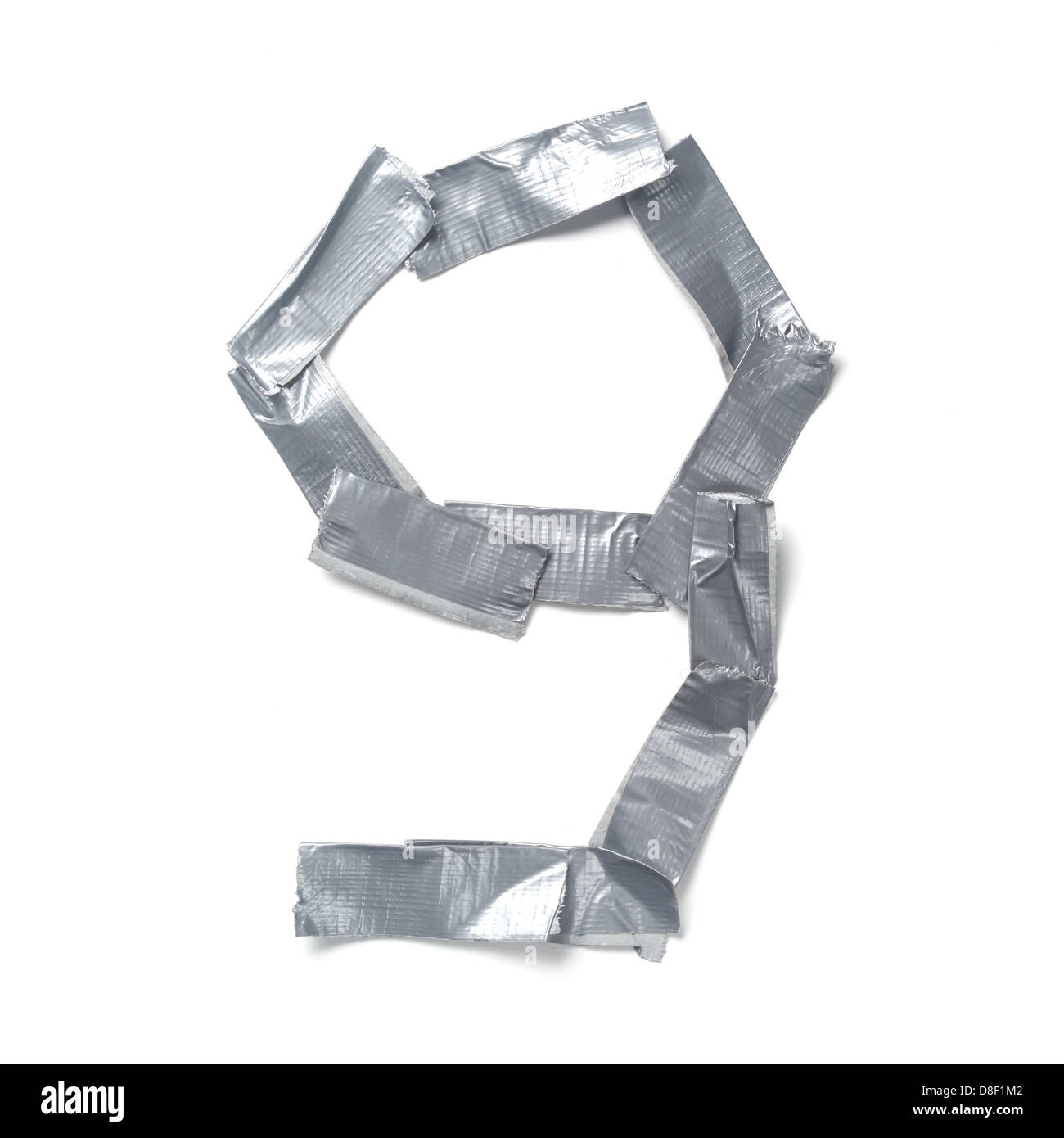 Numbers made out of tape Stock Photo - Alamy