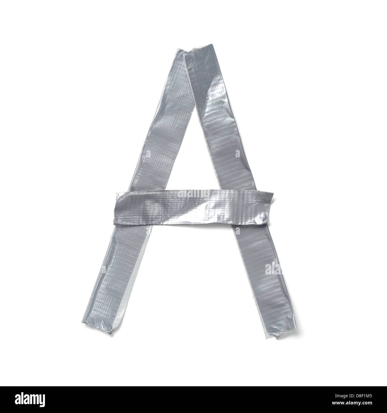 Letters made out of tape Stock Photo - Alamy