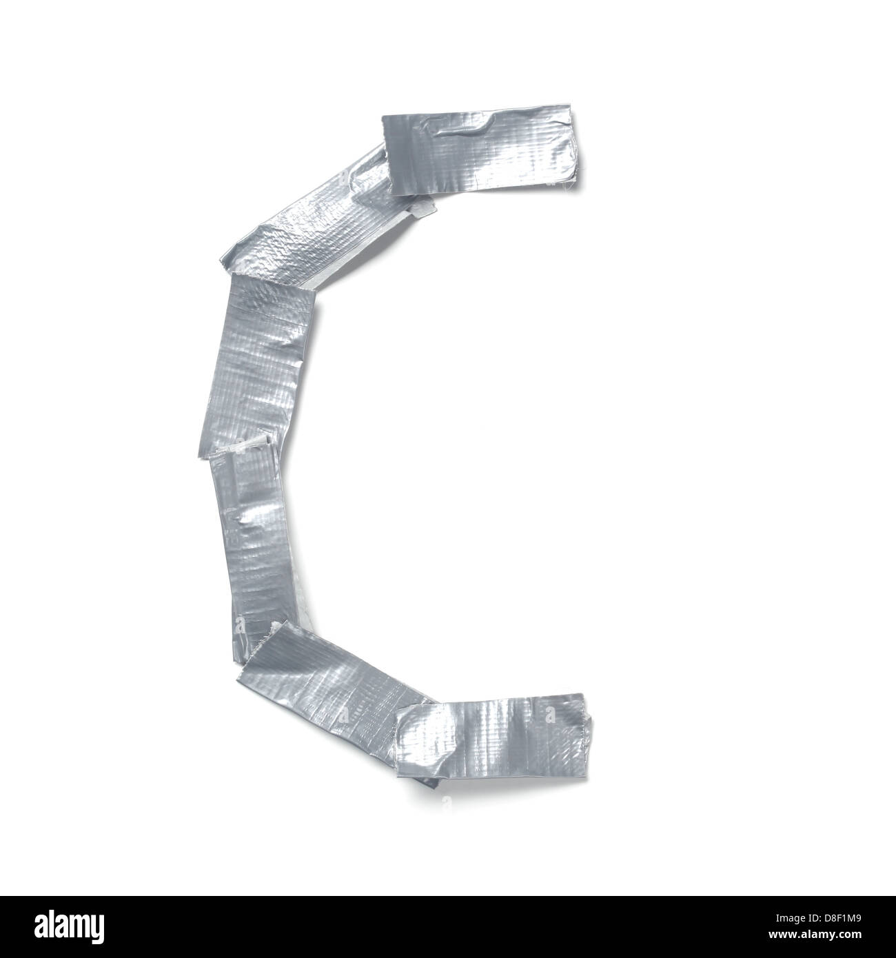 Letters made out of tape Stock Photo - Alamy
