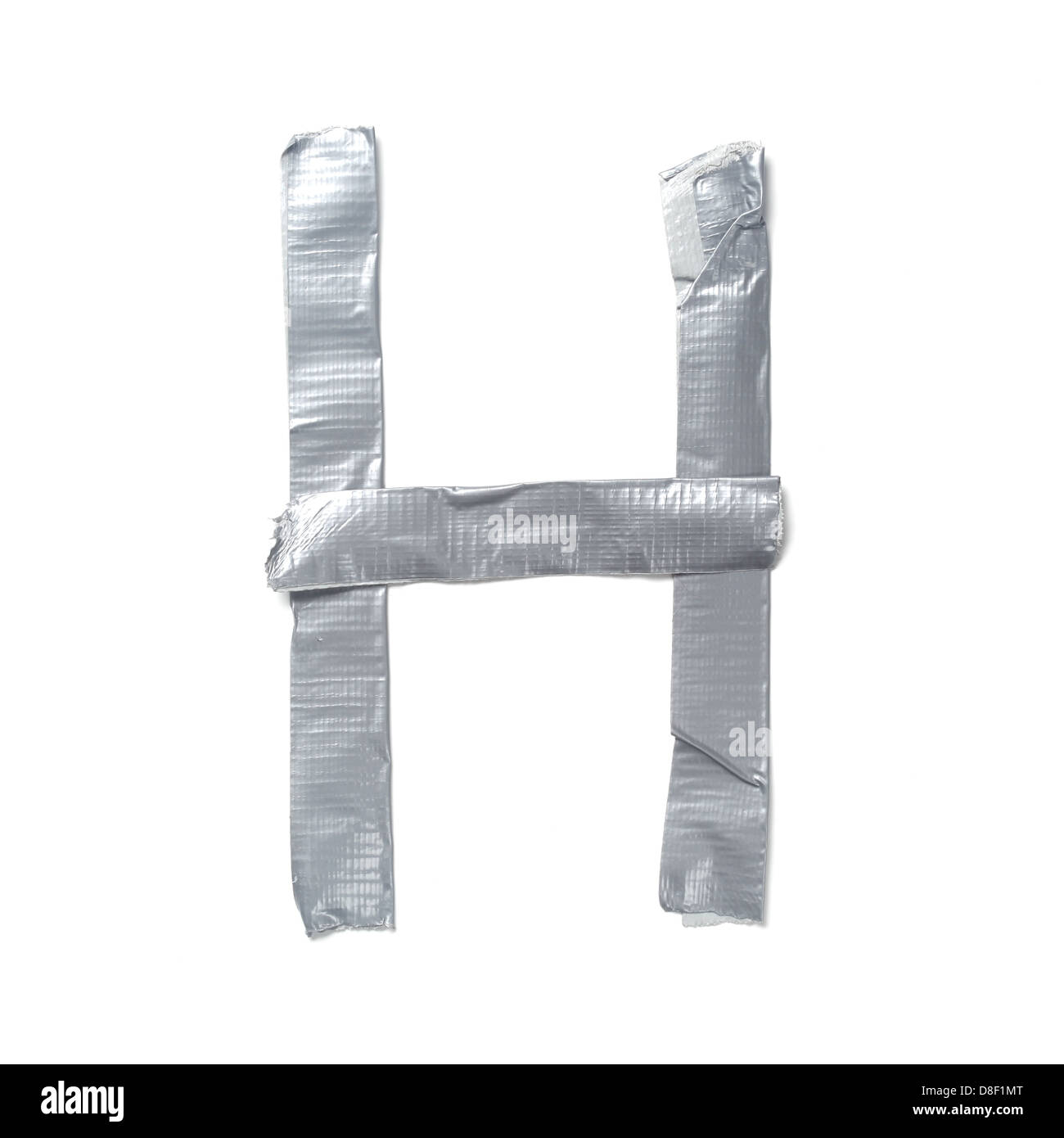 Letters made out of tape Stock Photo - Alamy