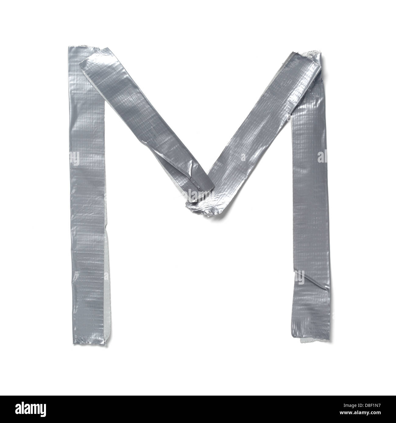 Letters made out of tape Stock Photo - Alamy