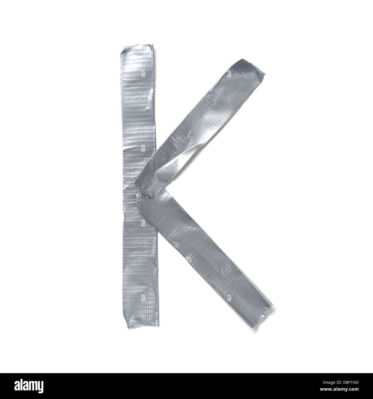 Letters made out of tape Stock Photo - Alamy