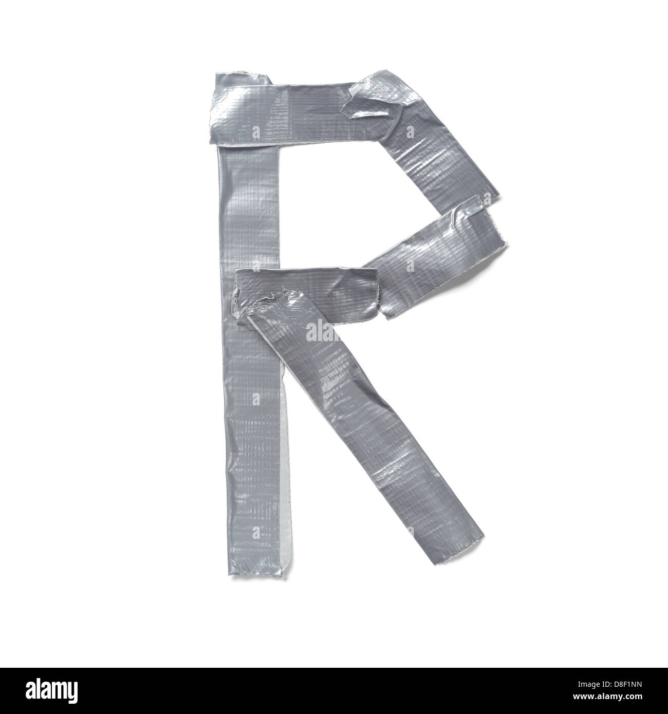 Letters made out of tape Stock Photo - Alamy
