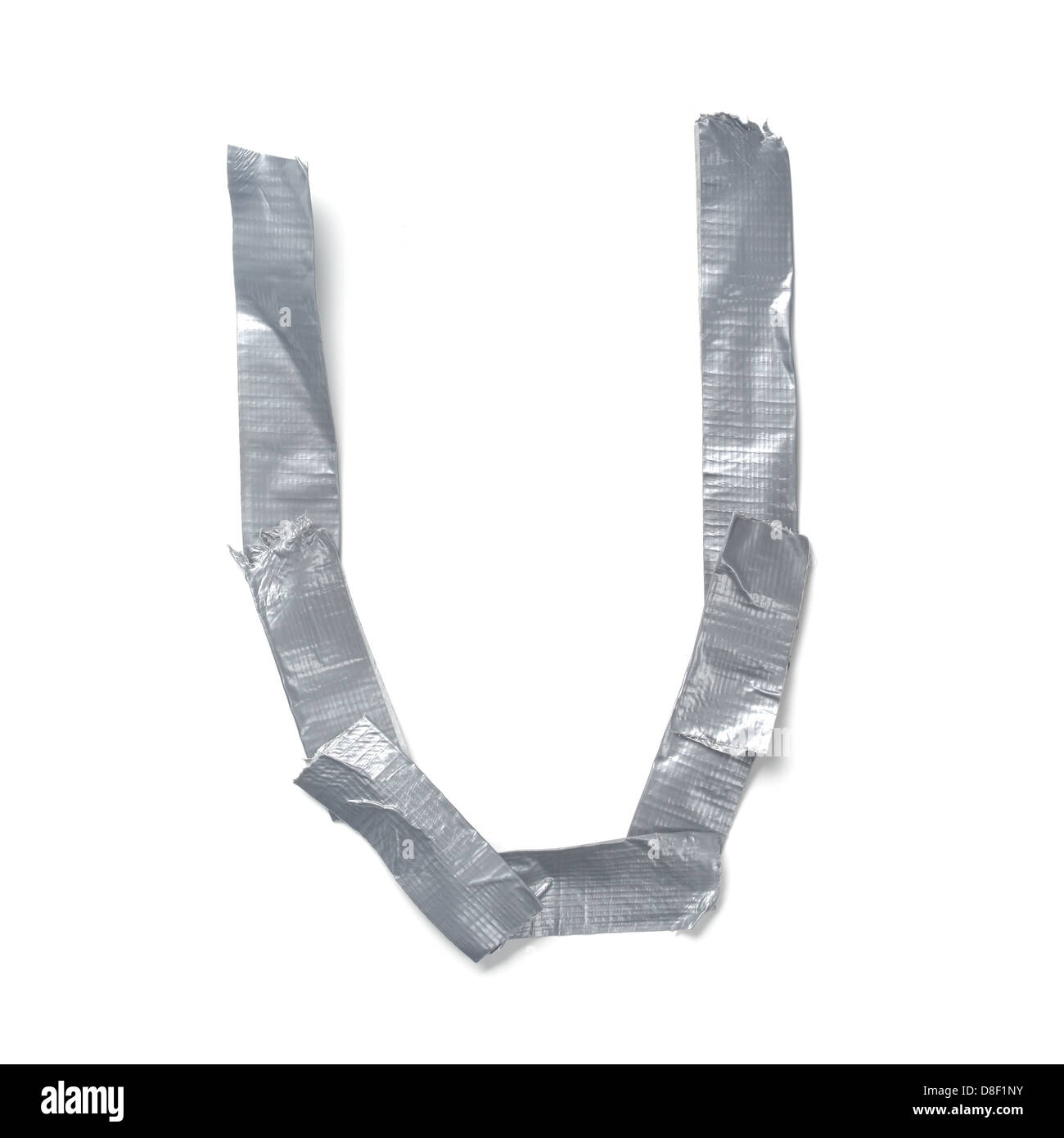 Letters made out of tape Stock Photo - Alamy