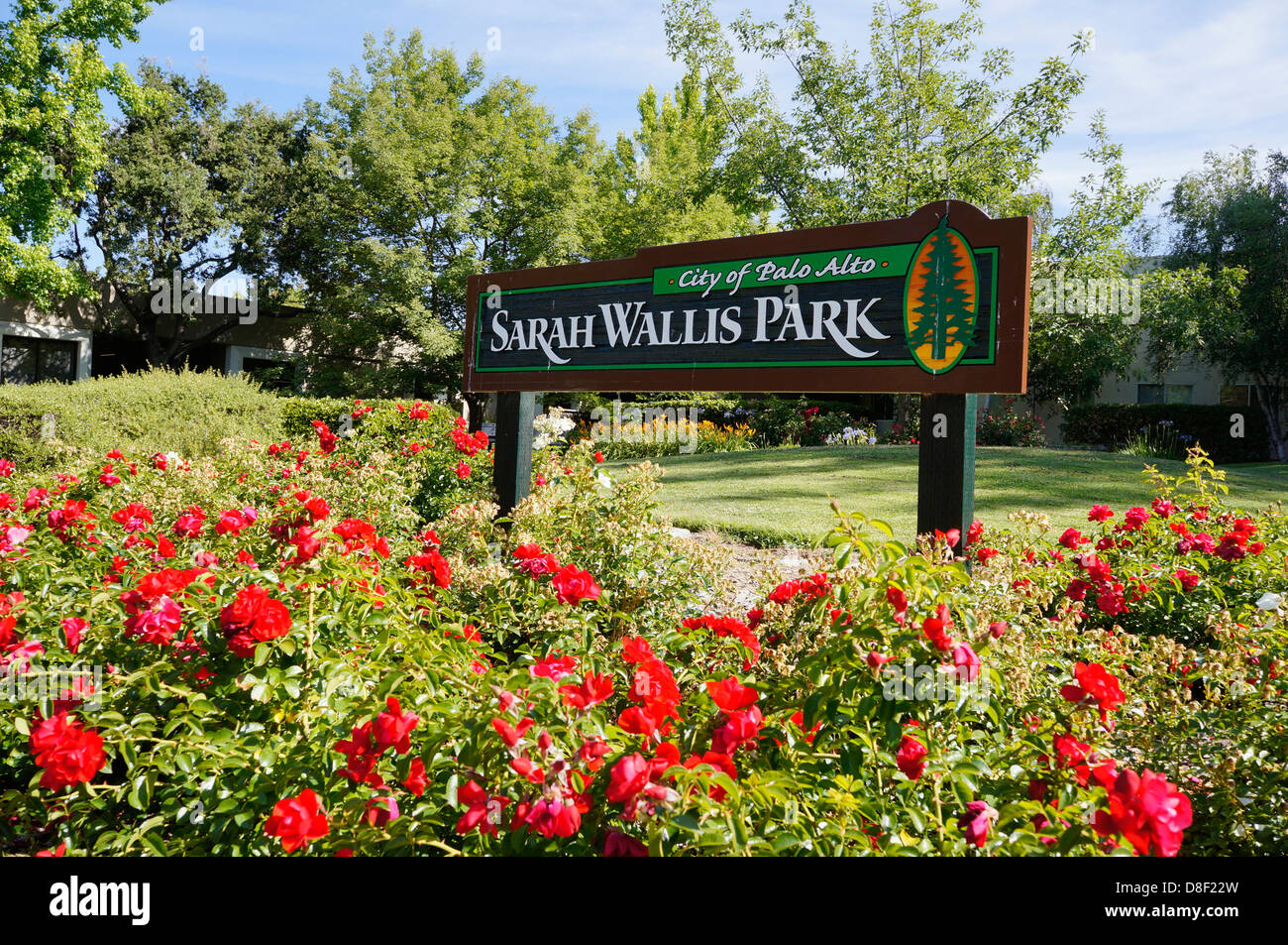 Sarah Wallis Park Palo Alto, CA Stock Photo - Alamy