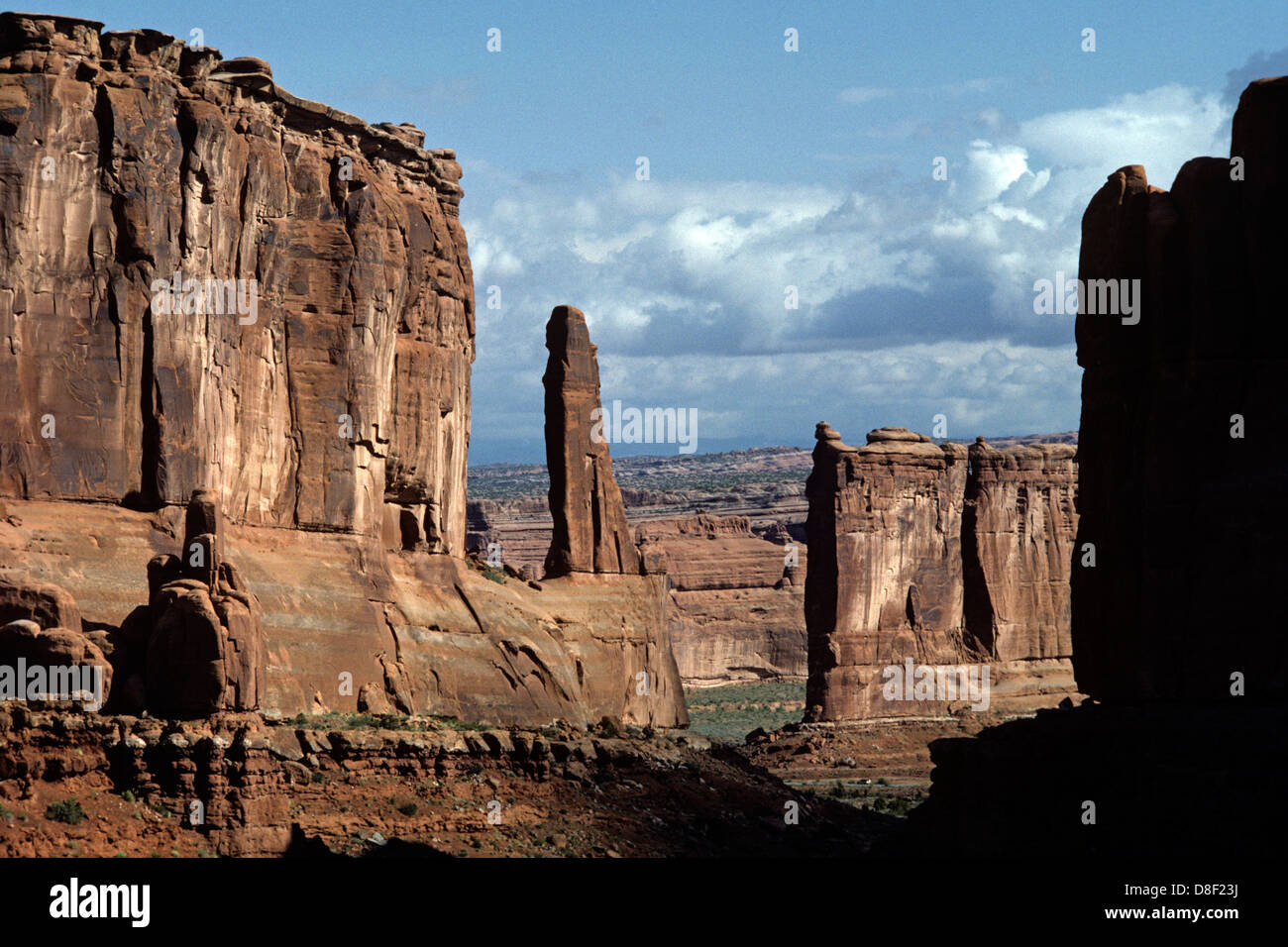 Arches National Park rock formations Utah State USA Stock Photo - Alamy
