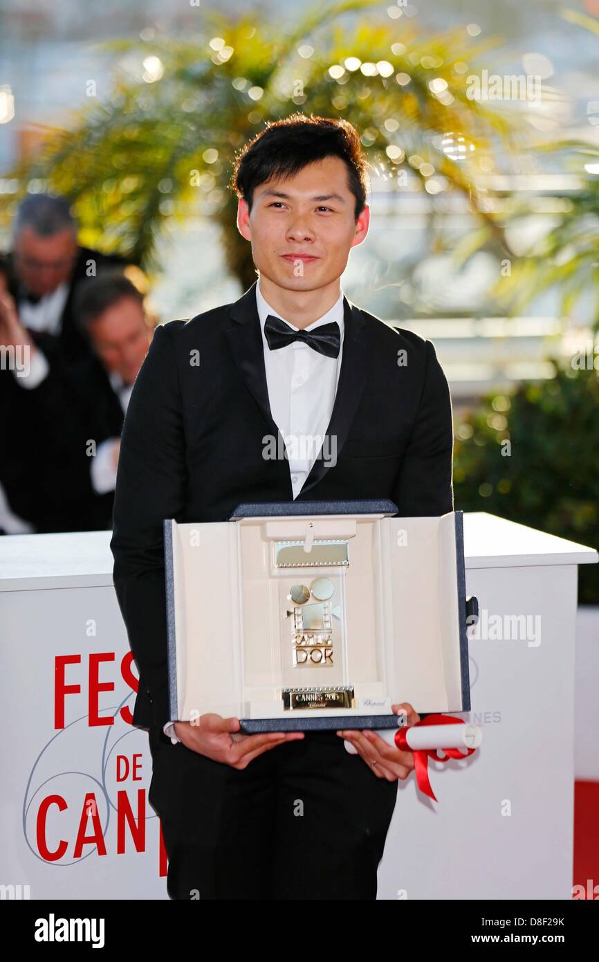 May 26, 2013 - Cannes, Ca, France - ANTHONY CHEN.Camera dÃ‚Â´Or.WinnerÃ ...