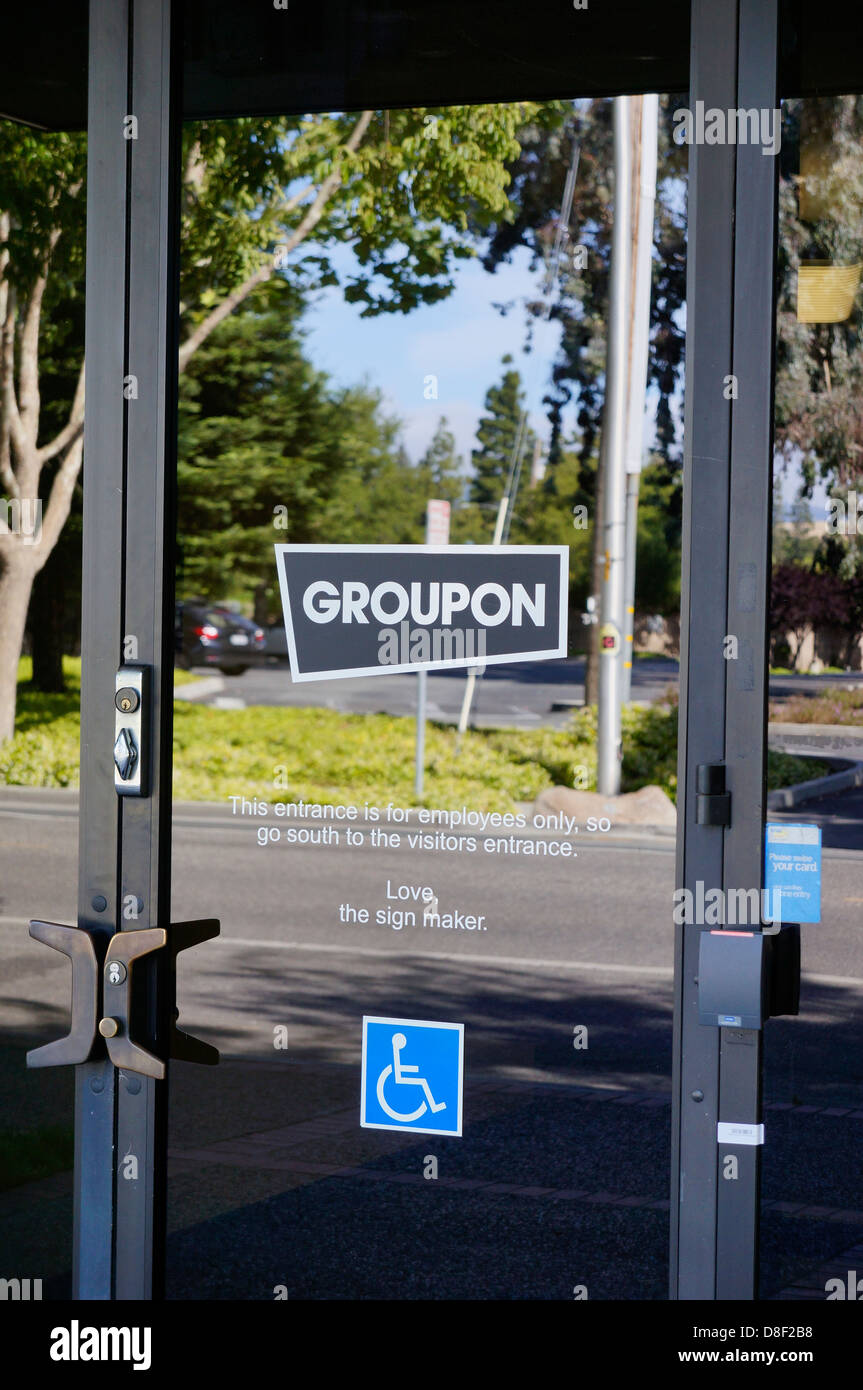 Groupon Palo Alto, CA Stock Photo - Alamy