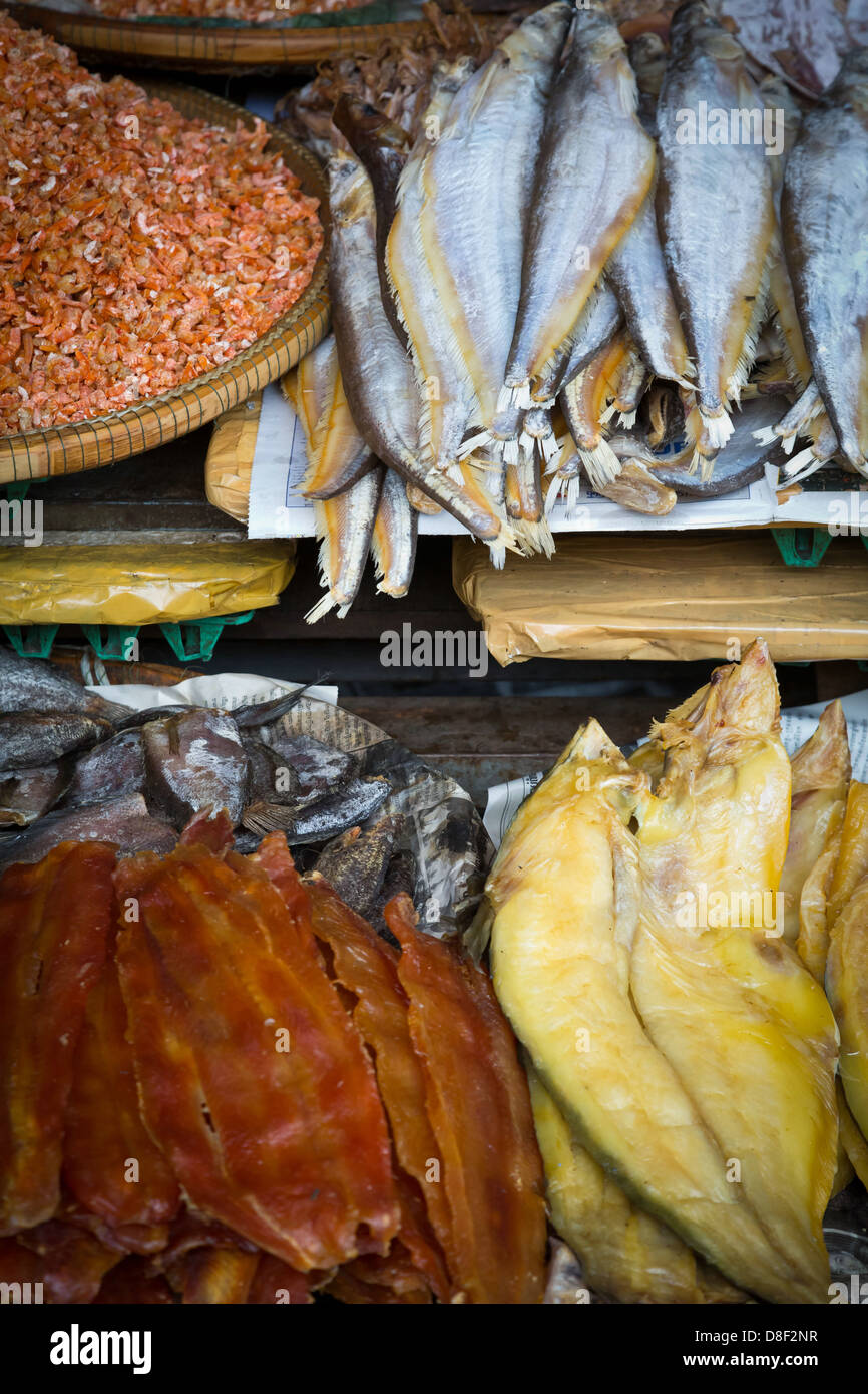 Dried Fish on a Market in Phnom Penh, Cambodia Stock Photo - Alamy