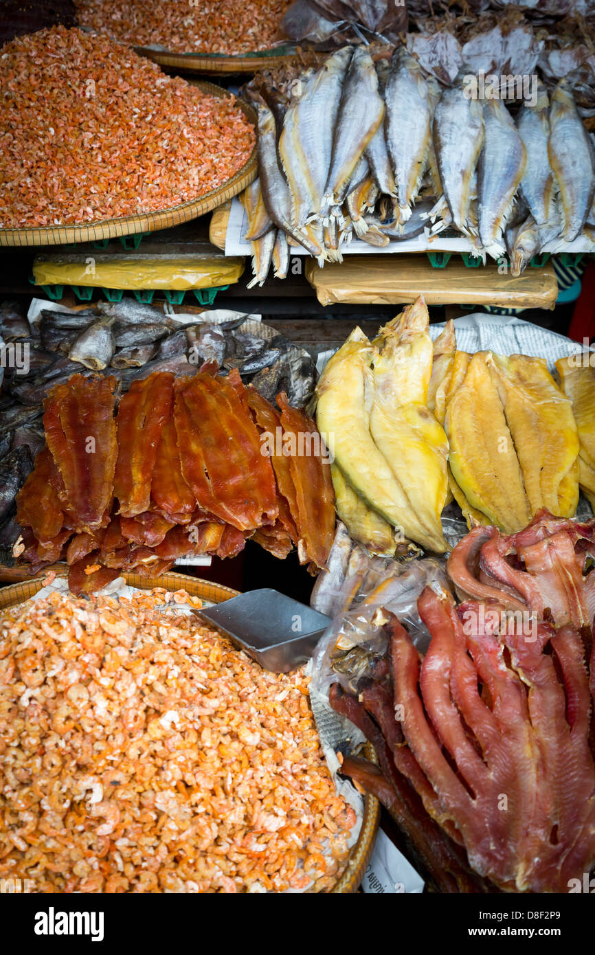 Dried Fish on a Market in Phnom Penh, Cambodia Stock Photo - Alamy