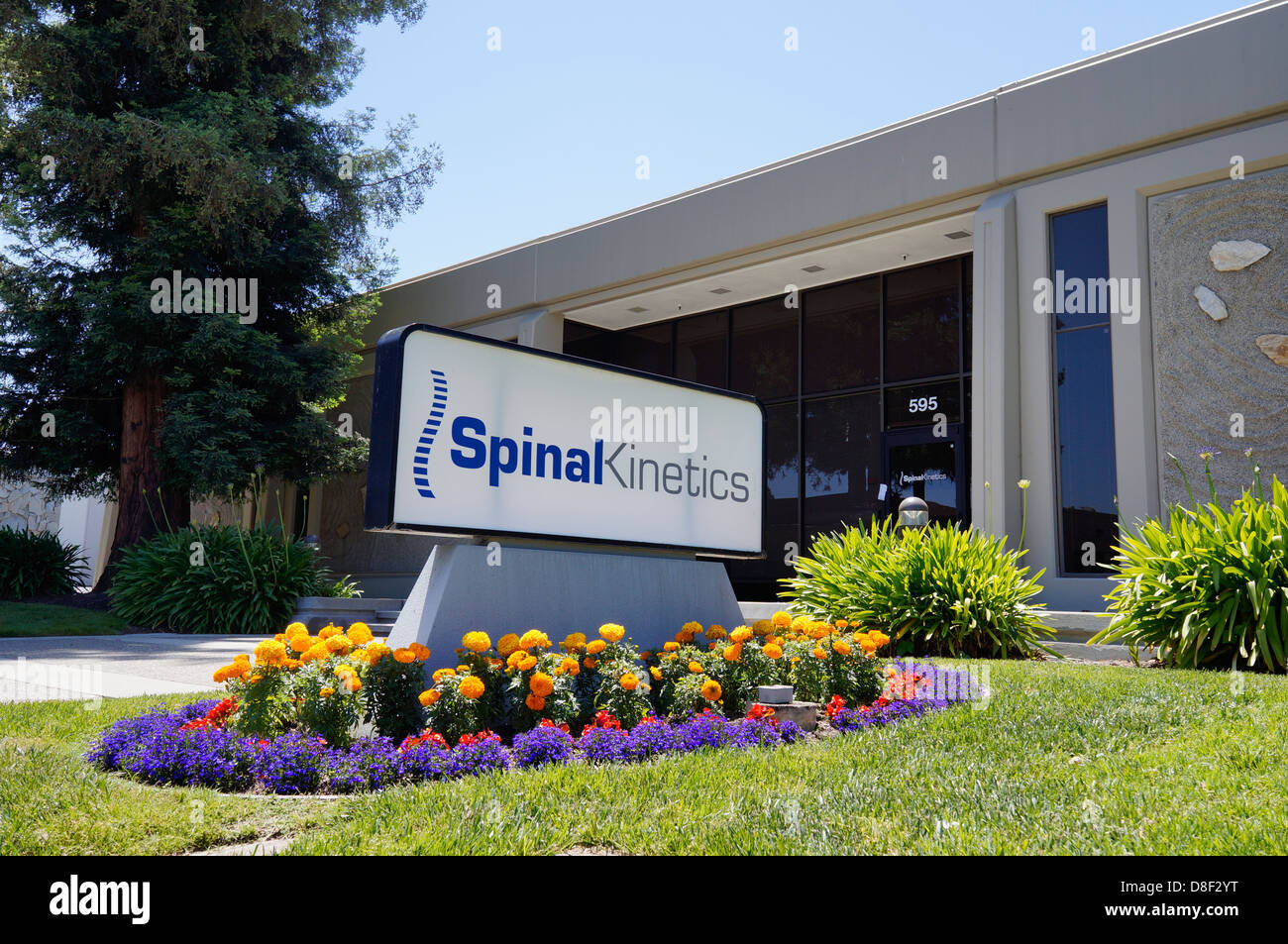 Spinal Kinetics Office Silicon Valley Stock Photo - Alamy