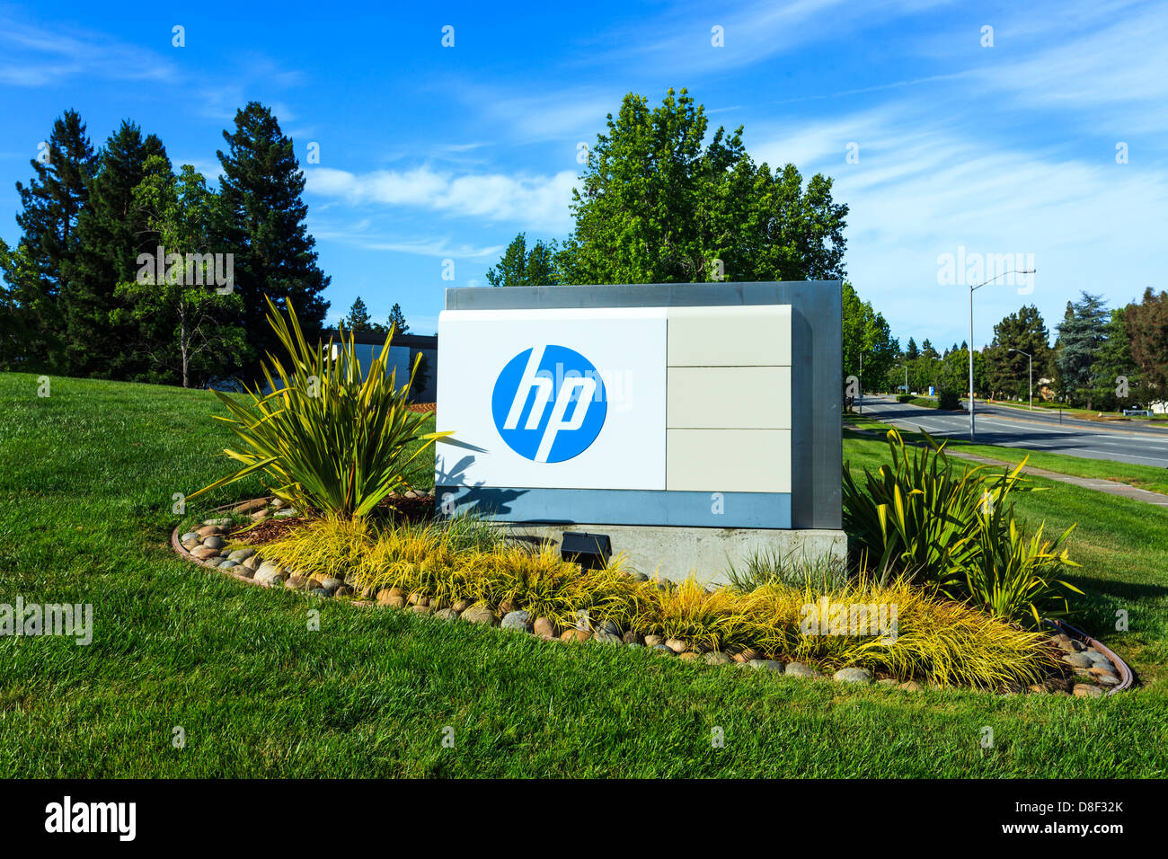 HP Sign, Palo Alto, Silicon Valley Stock Photo - Alamy