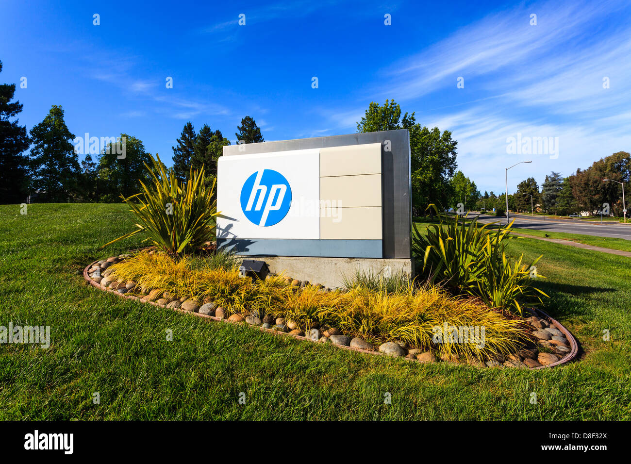 HP Sign, Palo Alto, Silicon Valley Stock Photo - Alamy