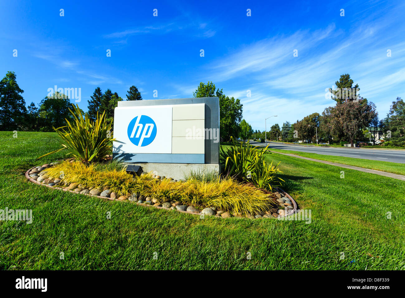 HP Sign, Palo Alto, Silicon Valley Stock Photo - Alamy