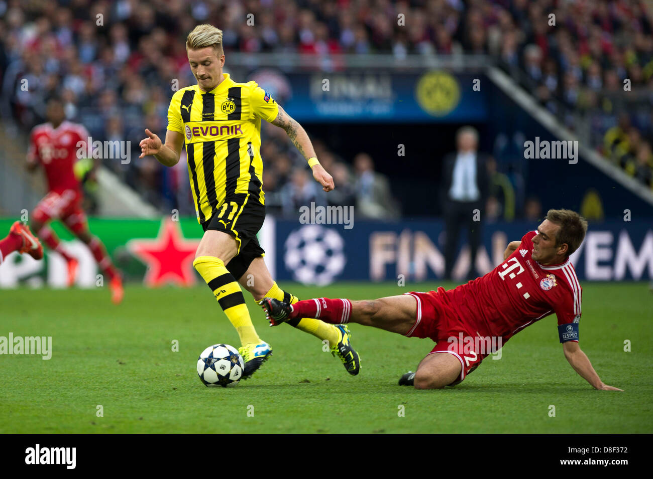 Marco Reus (Dortmund), Philipp Lahm (Bayern), MAY 25, 2013 - Football ...