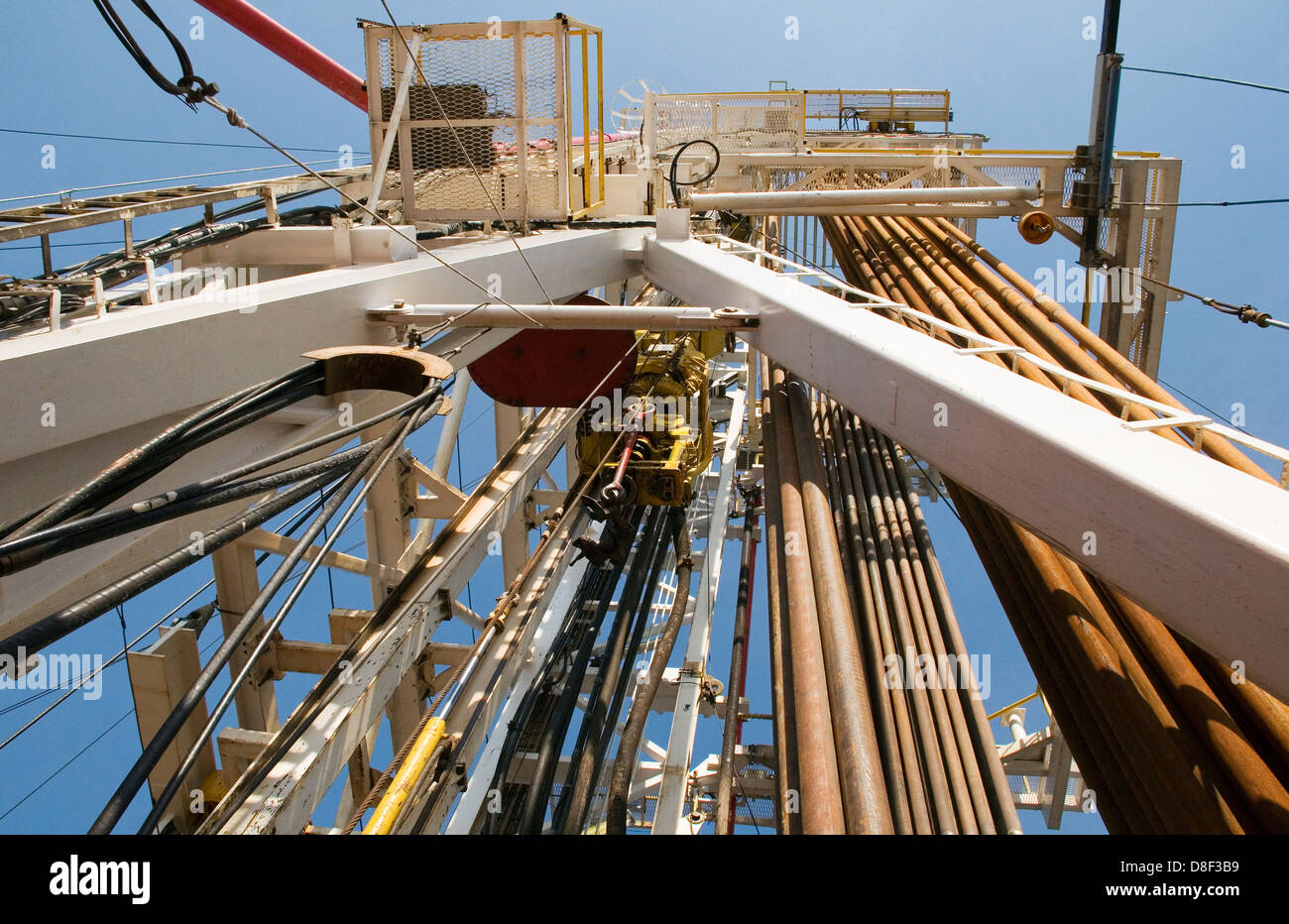 Oil rig pipes hi-res stock photography and images - Alamy