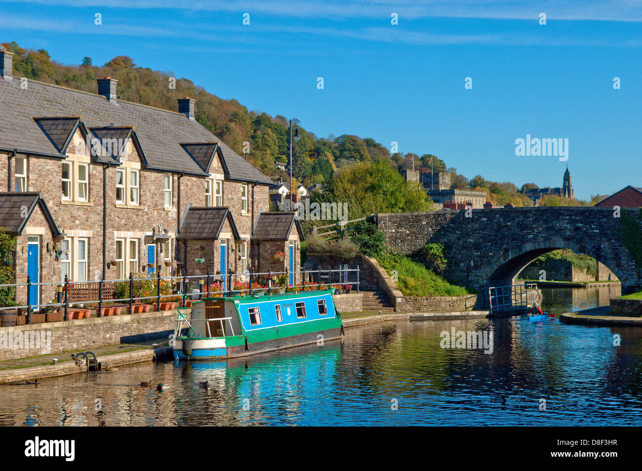 Brecon canal basin, Brecon, Powys, Wales, UK Stock Photo - Alamy