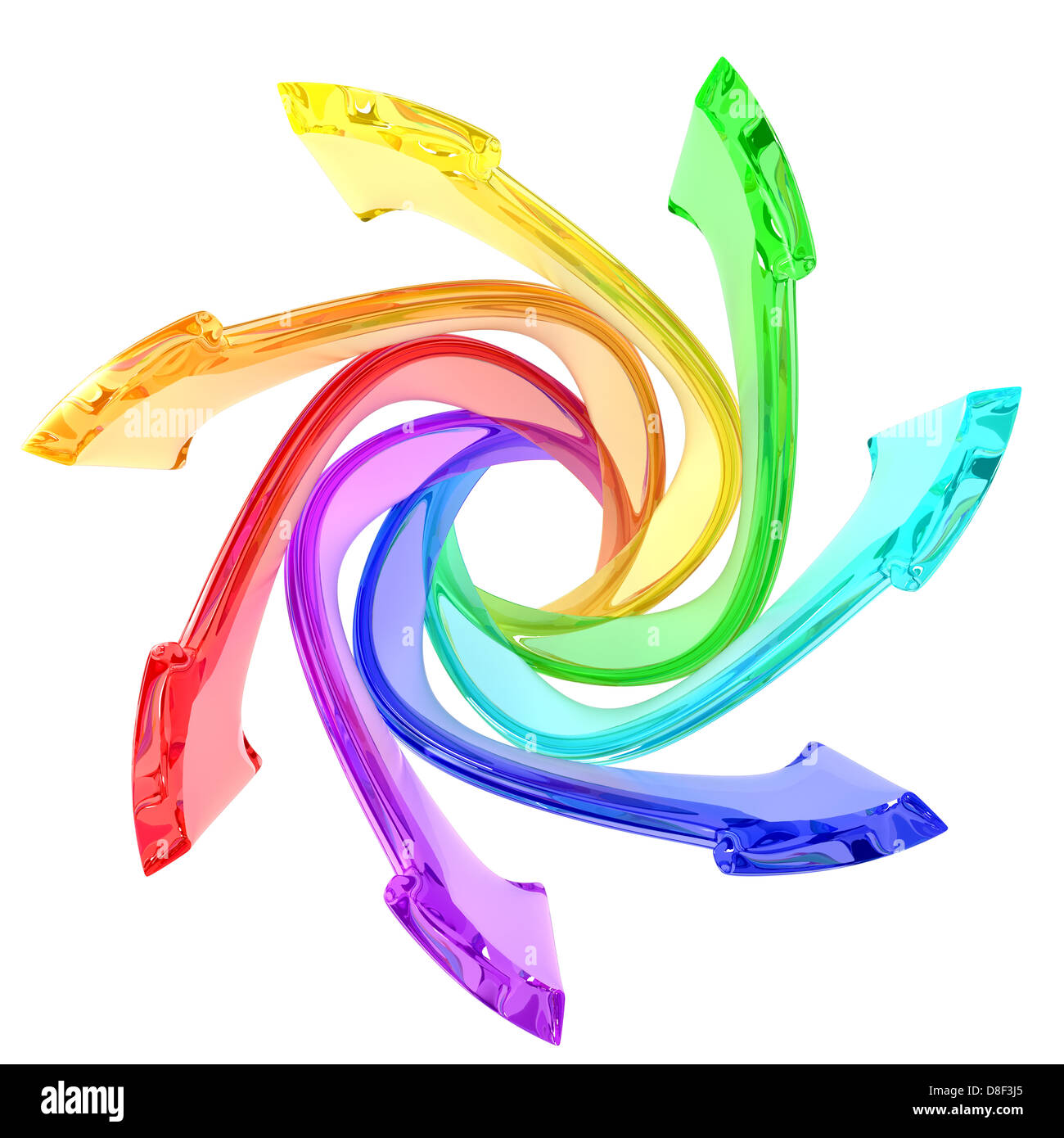 Spiral arrows hi-res stock photography and images - Alamy