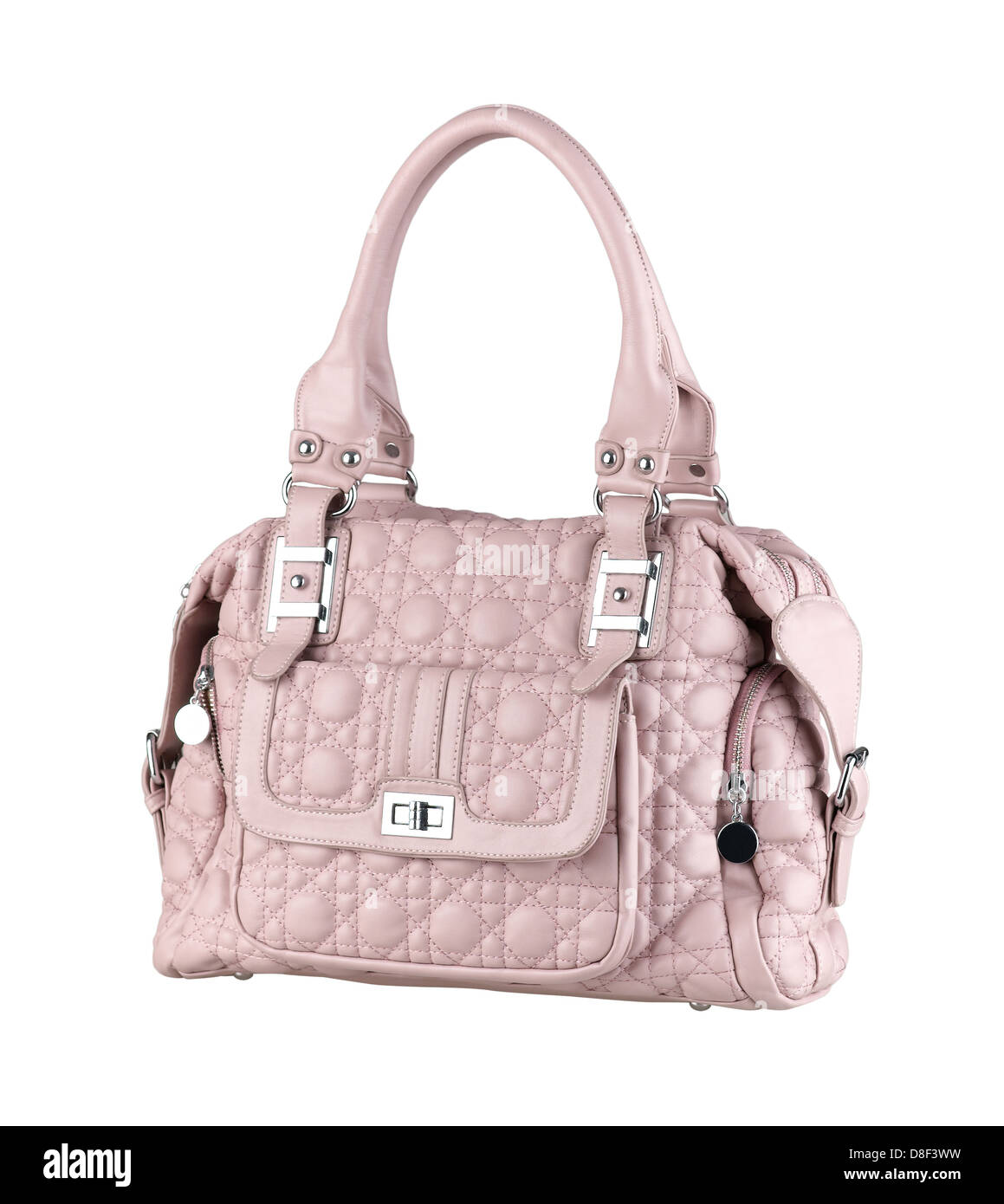 Nice and beautiful leather lady handbag Stock Photo - Alamy