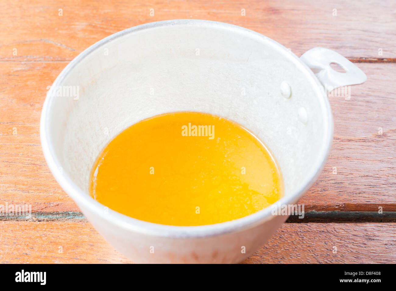 Melted Butter In A Bowl