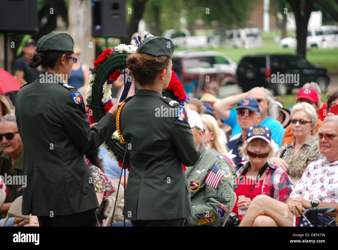 Memorial Day Ceremonies Stock Photo - Alamy