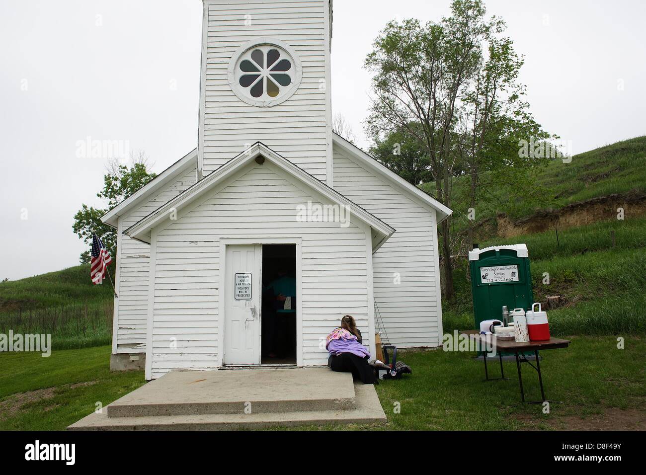 May 26, 2013 - Moorehead, Iowa, U.S. - A Bethesda Lutheran Church ...