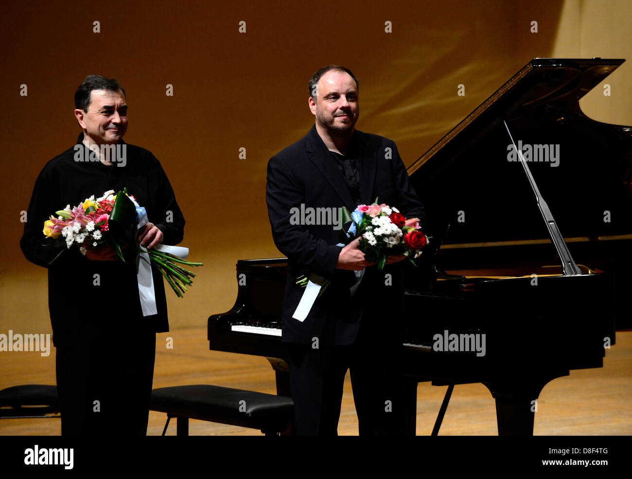 Prague, Czech Republic, May 27, 2013. German baritone Matthias Goerne ...