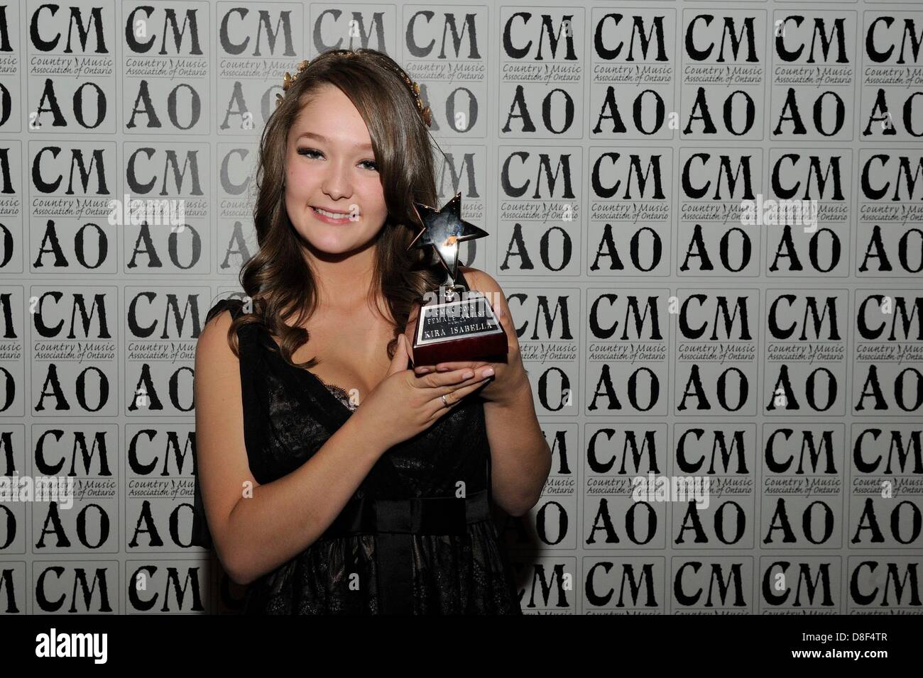 Markham, Ontario, Canada. May 27, 2013. Singer Kira Isabella at the ...