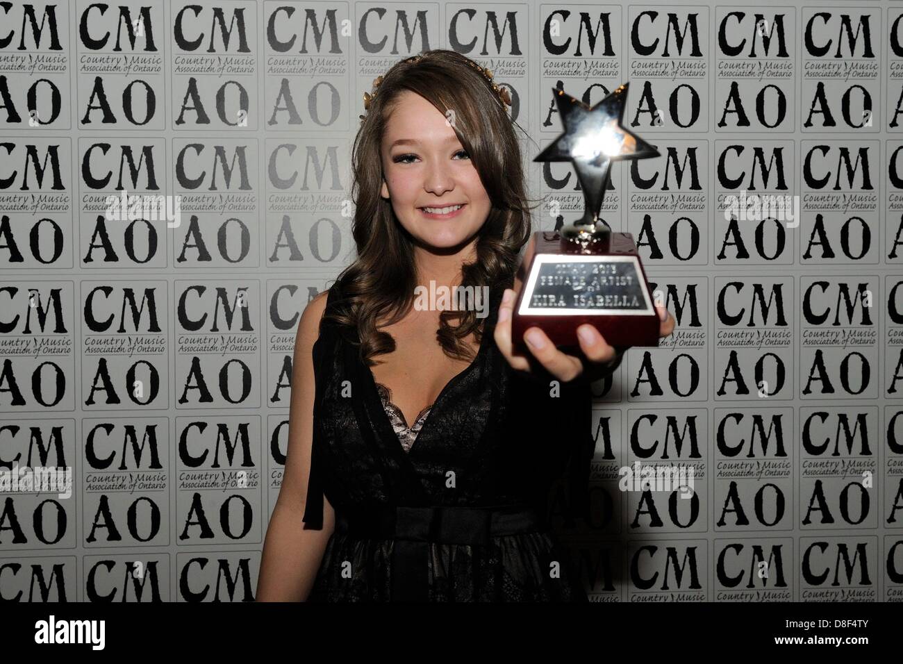 Markham, Ontario, Canada. May 27, 2013. Singer Kira Isabella at the ...