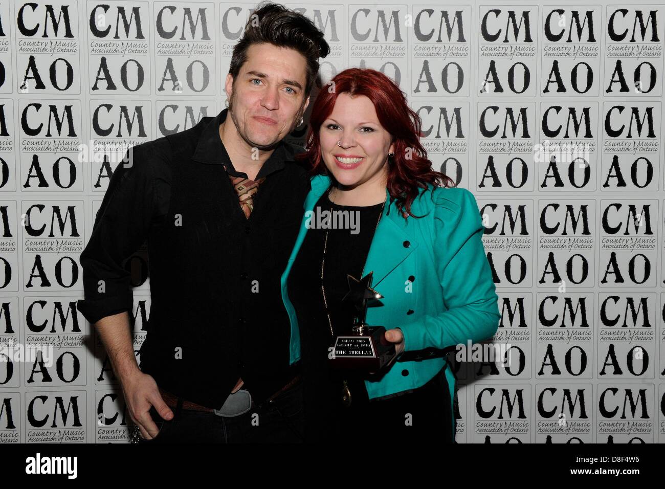 Markham, Ontario, Canada. May 27, 2013. Singer Brad Stella and ...