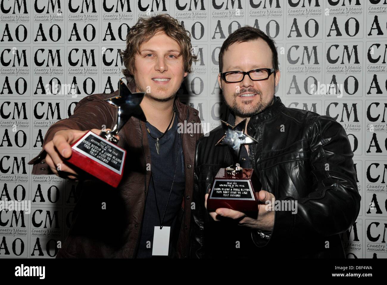 Markham, Ontario, Canada. May 27, 2013. Singer Jason Blaine and ...