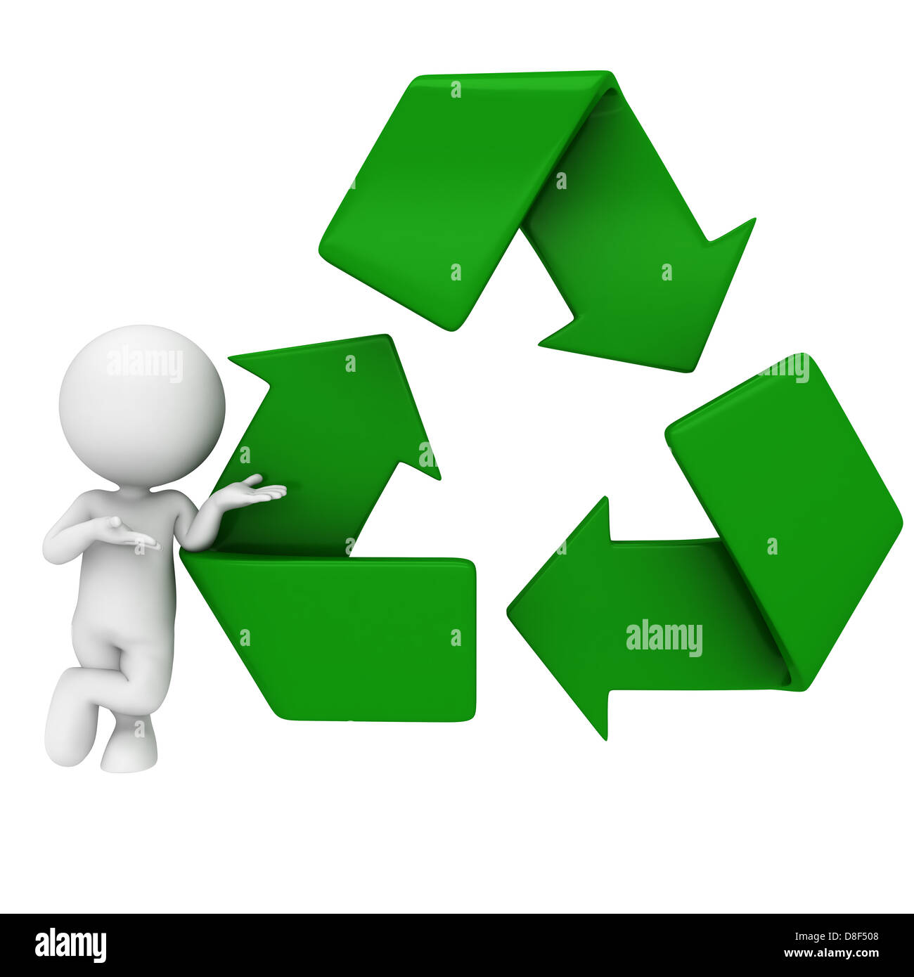 3d white character Stock Photo - Alamy