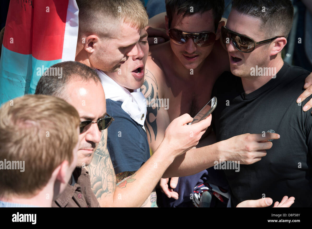 Members edl english defence league hi-res stock photography and images ...
