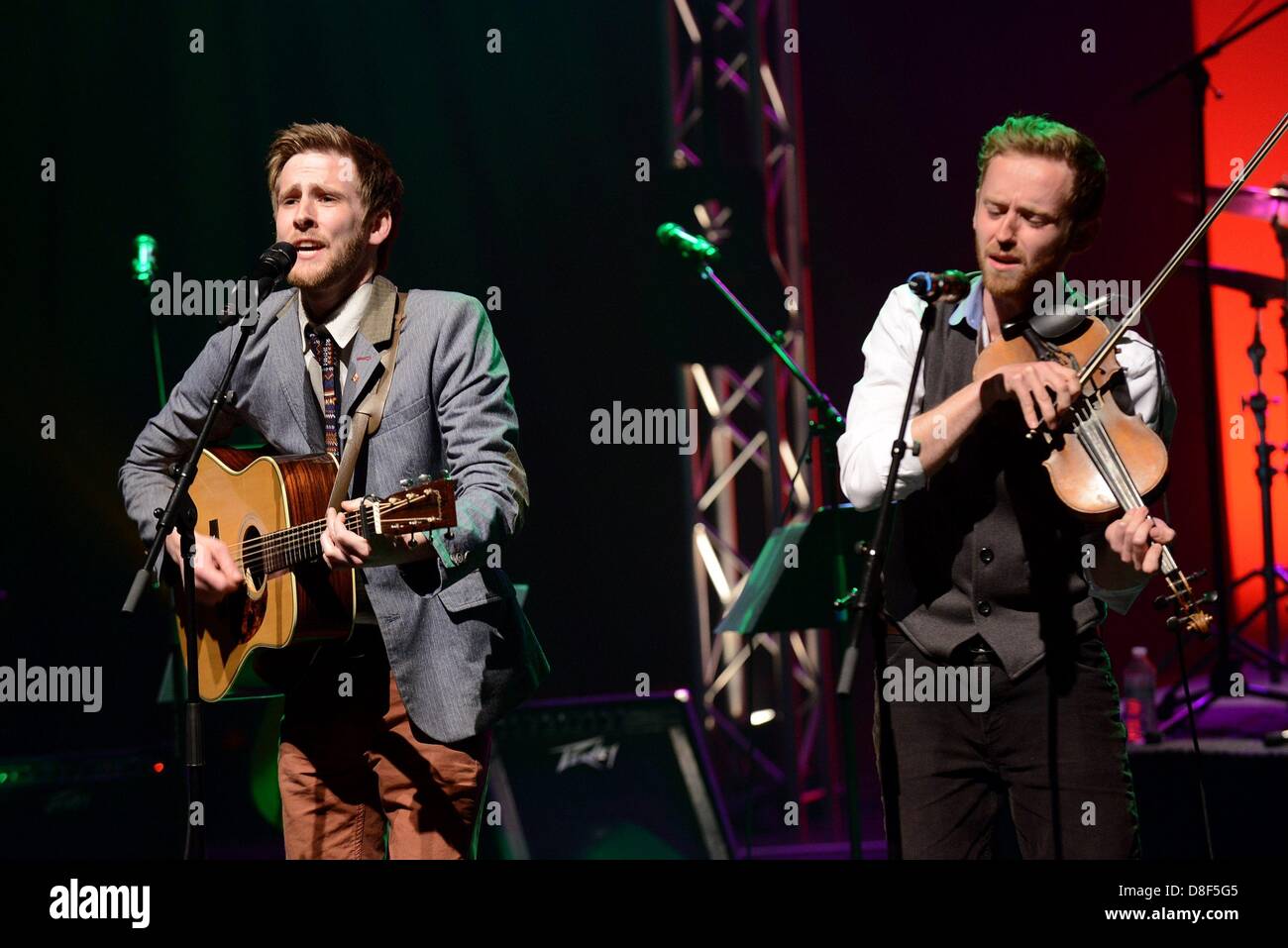 Markham, Ontario, Canada. May 27, 2013. The Abrams Brothers, John ...
